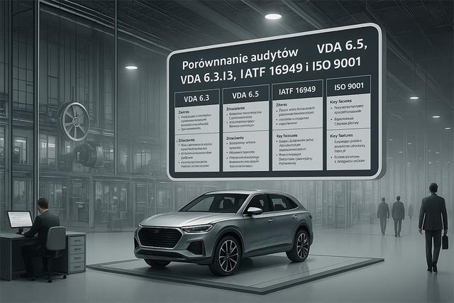 Porównanie audytów VDA 6.3, VDA 6.5, IATF 16949 oraz ISO 9001 | Action ...